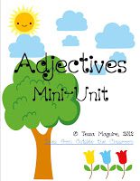 Adjectives-Unit-cover - Tales from Outside the Classroom