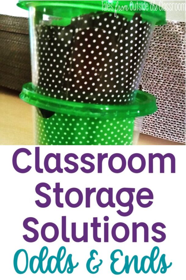 Classroom Storage Solutions borders - Tales from Outside the Classroom