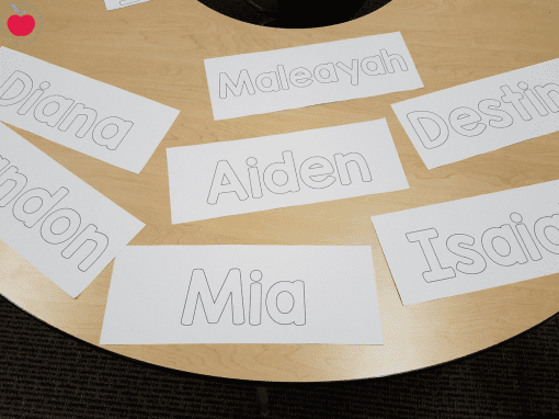 Editable Name Plates - Tales from Outside the Classroom