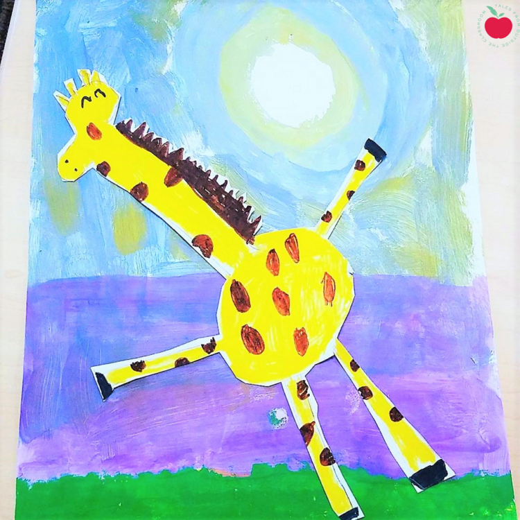 Giraffes can't dance art - Tales from Outside the Classroom
