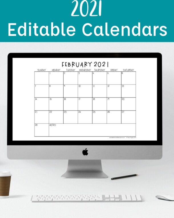 2021 Calendars for the Classroom - Tales from Outside the Classroom